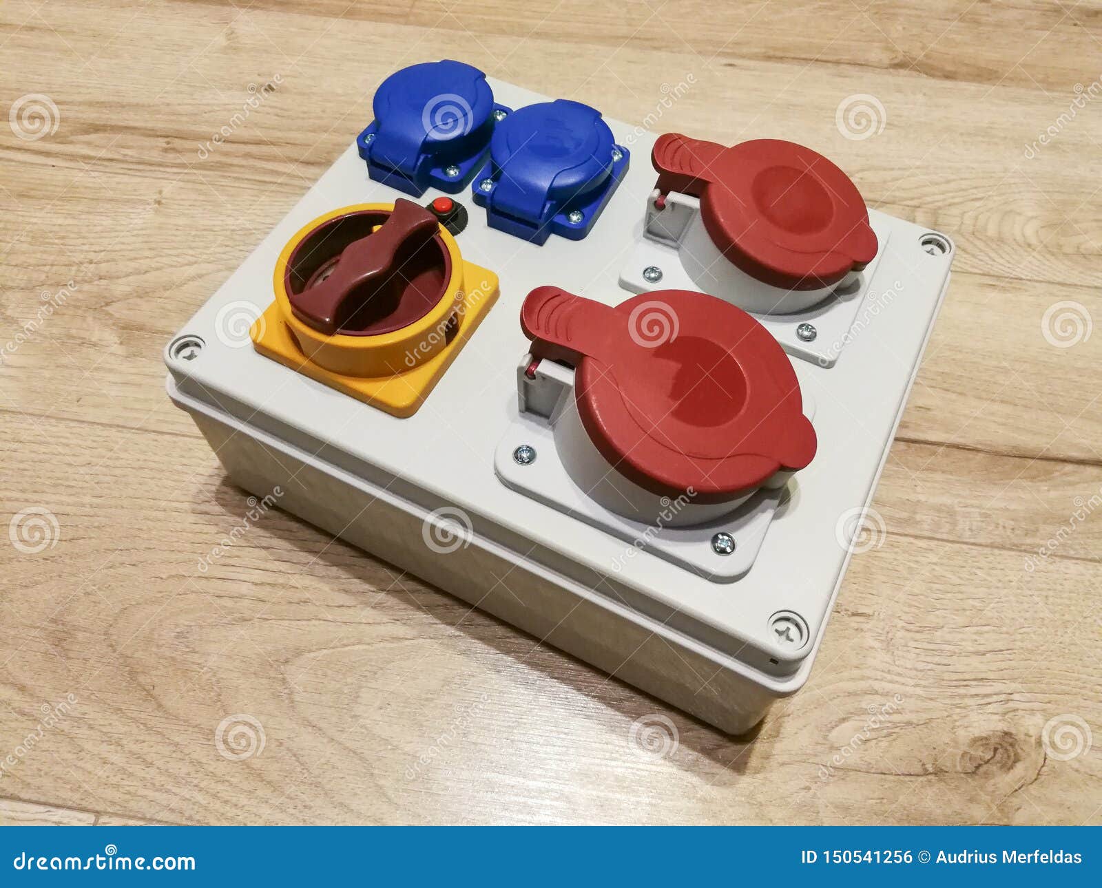 Weatherproof Switch Of Lighting Stock Photography | CartoonDealer.com ...