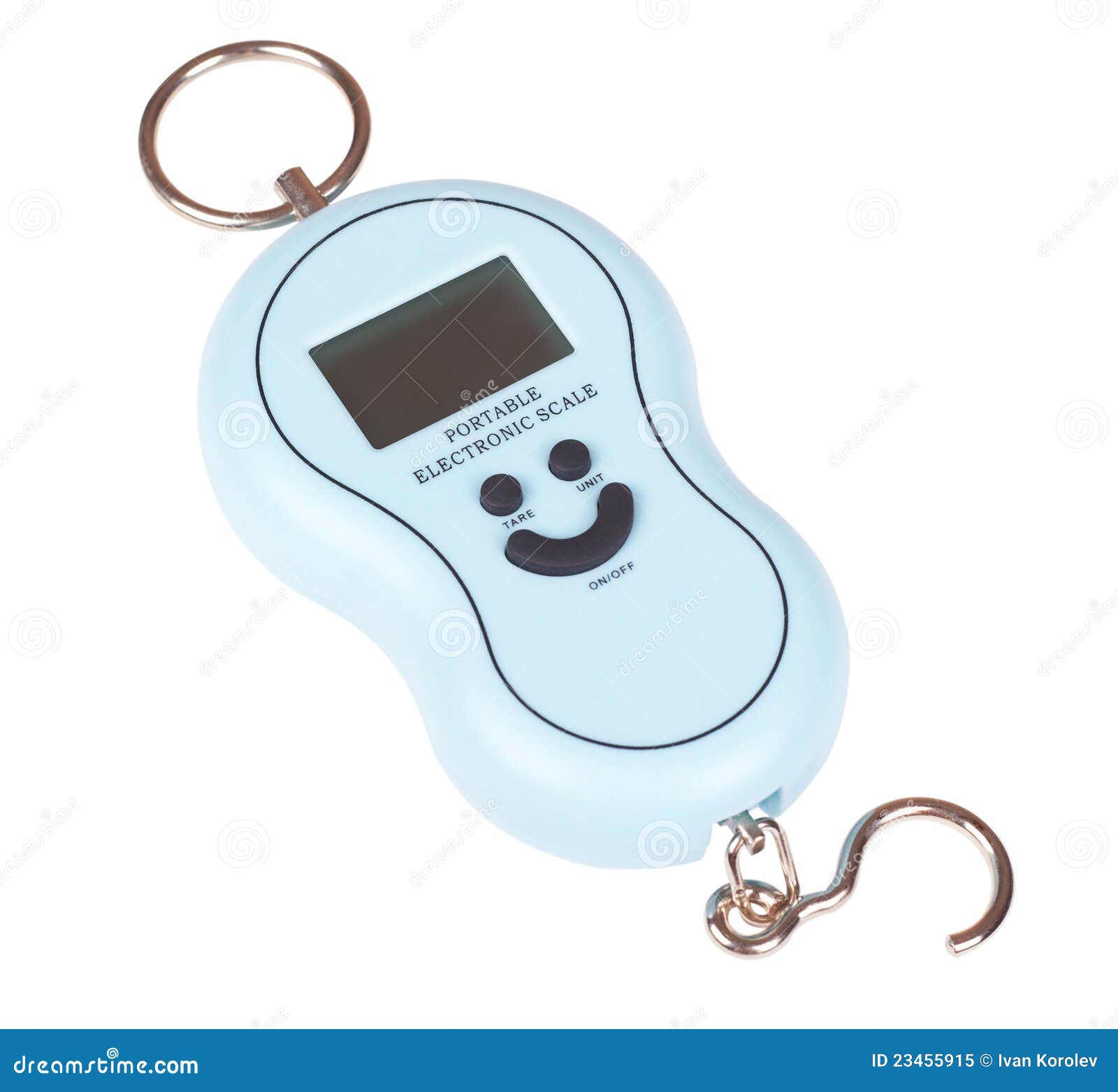 Portable electronic scale stock image. Image of accuracy - 23455915