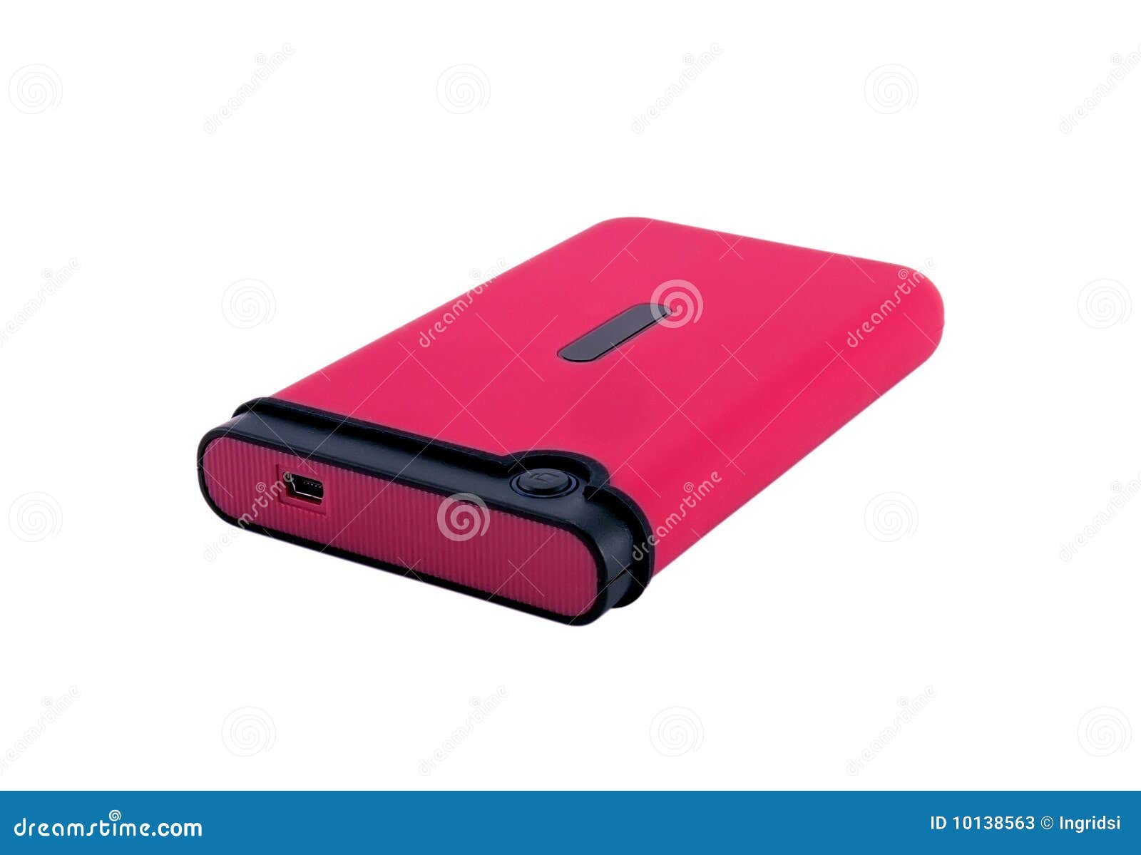 Portable External HDD Hard Disk Drive Stock Image - Image of disk ...