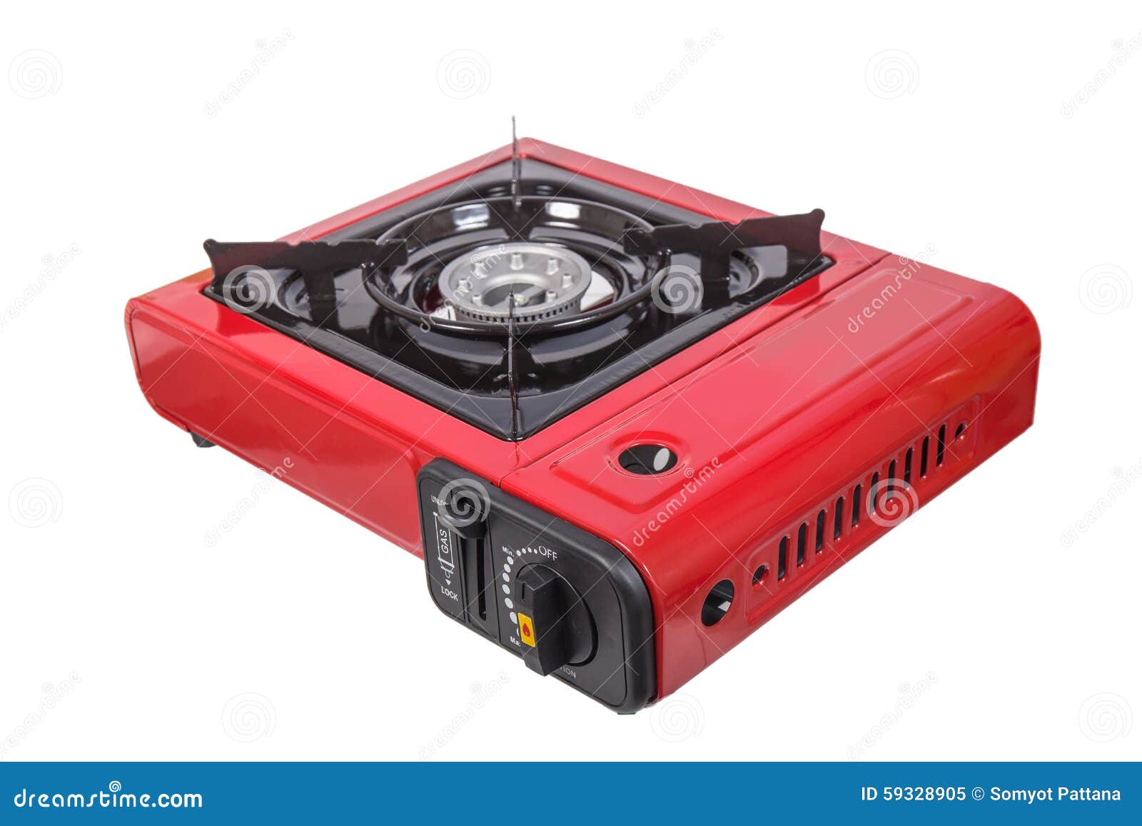 Portable gas stove stock image. Image of stove, tour - 59328905