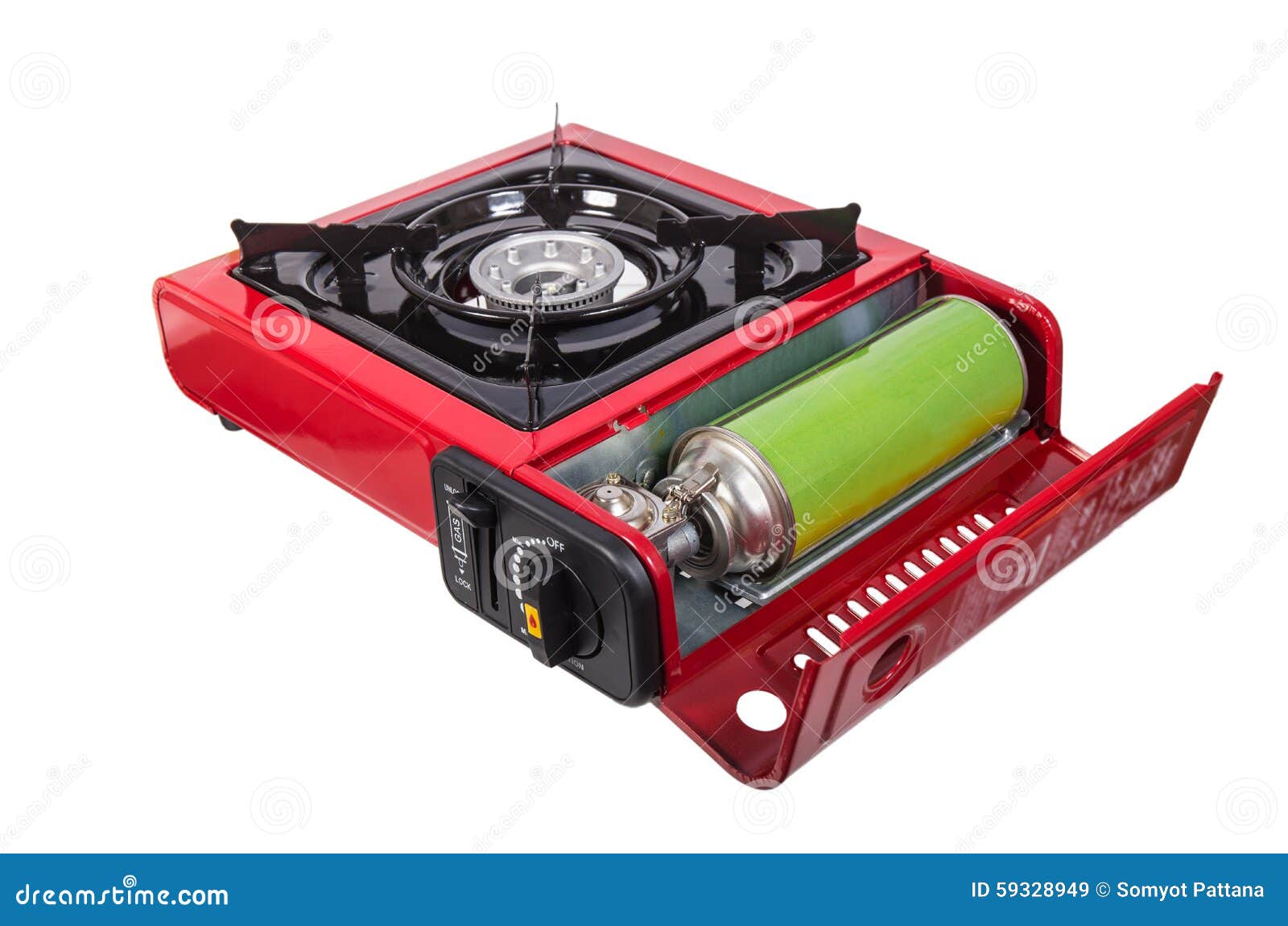 Portable gas stove stock image. Image of stove, appliance - 59328949
