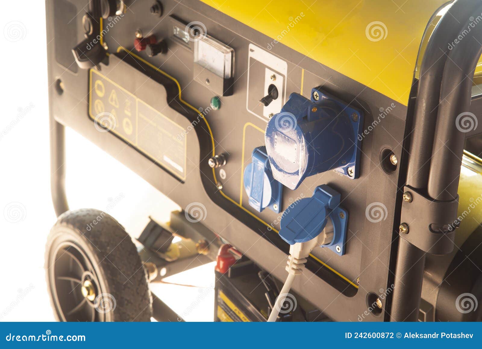 Portable Gasoline Generator.the Use of an Autonomous Energy Source ...