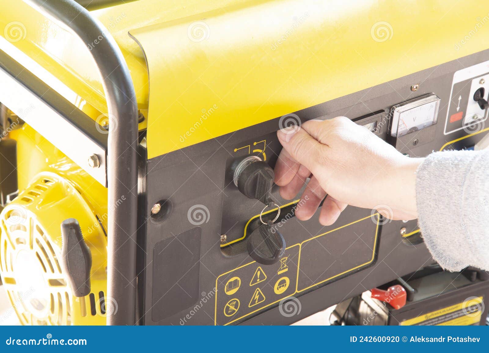 Portable Gasoline Generator.the Use of an Autonomous Energy Source ...