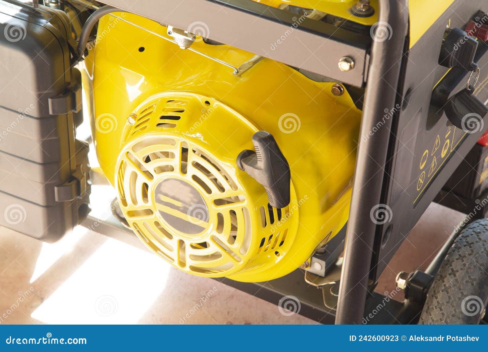 Portable Gasoline Generator.the Use of an Autonomous Energy Source ...