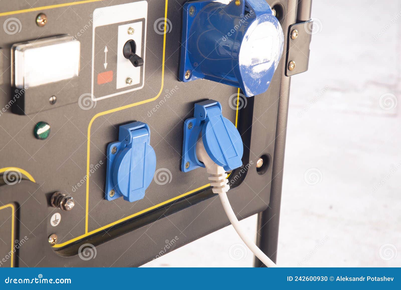 Portable Gasoline Generator.the Use of an Autonomous Energy Source ...