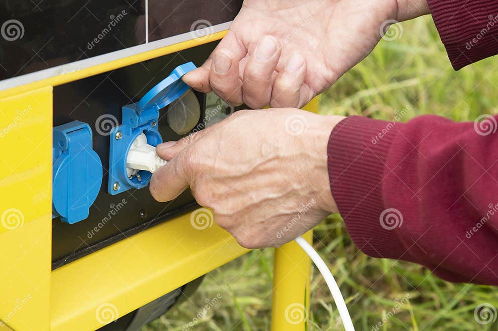 Portable Gasoline Generator.the Use of an Autonomous Energy Source ...