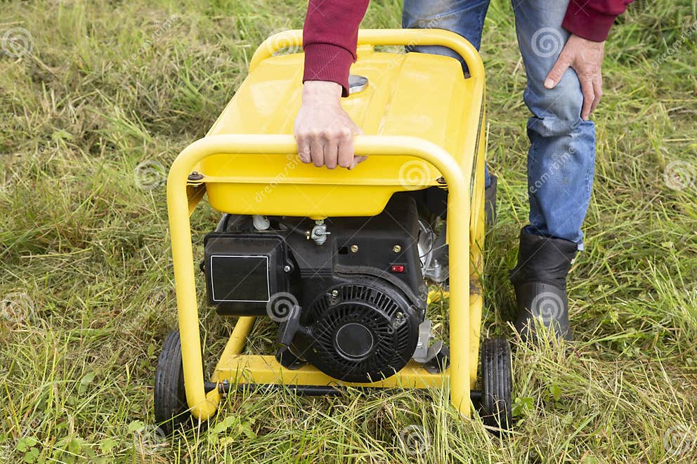 Portable Gasoline Generator.the Use of an Autonomous Energy Source ...