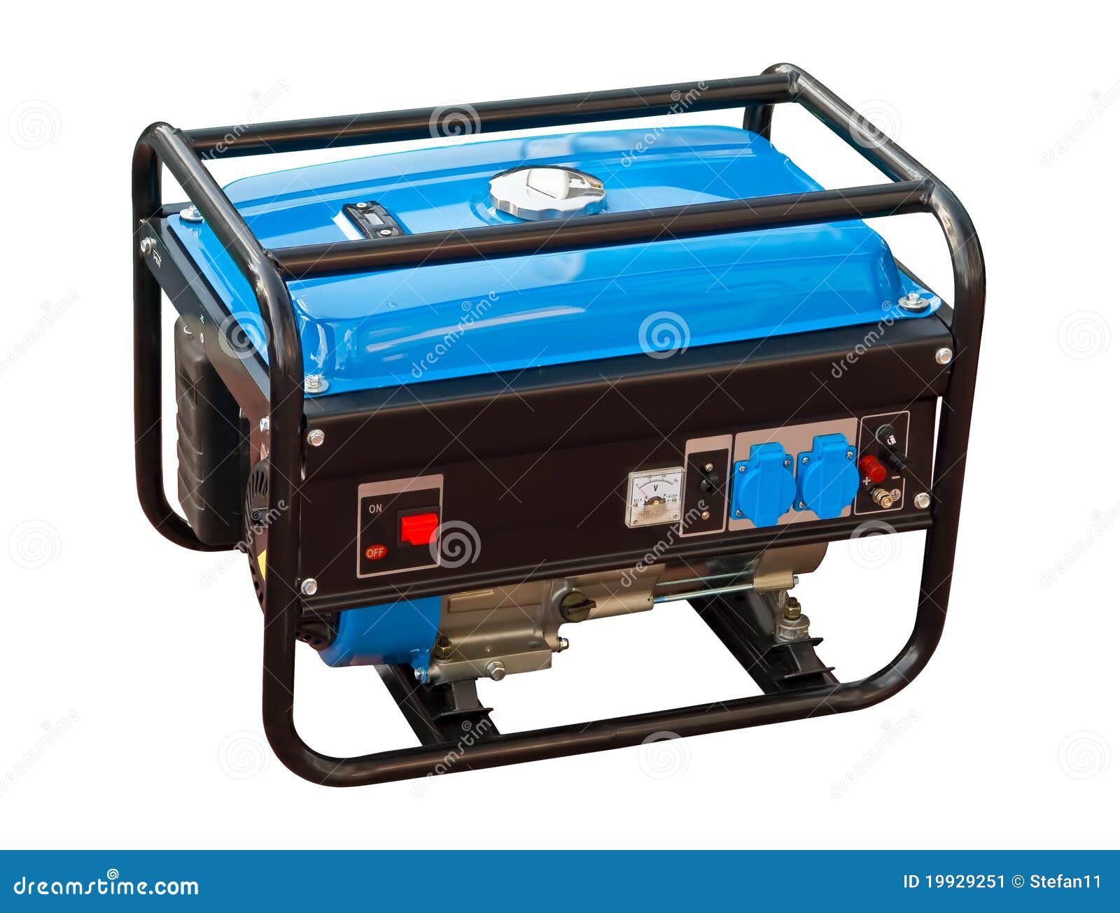 Portable generator stock image. Image of alternator, heavy - 19929251