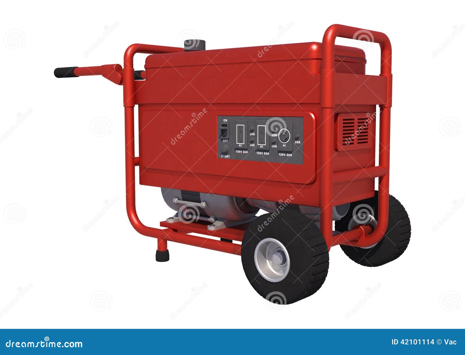 Portable Generator, Tech Background Banner Lettering, Voltage Source ...