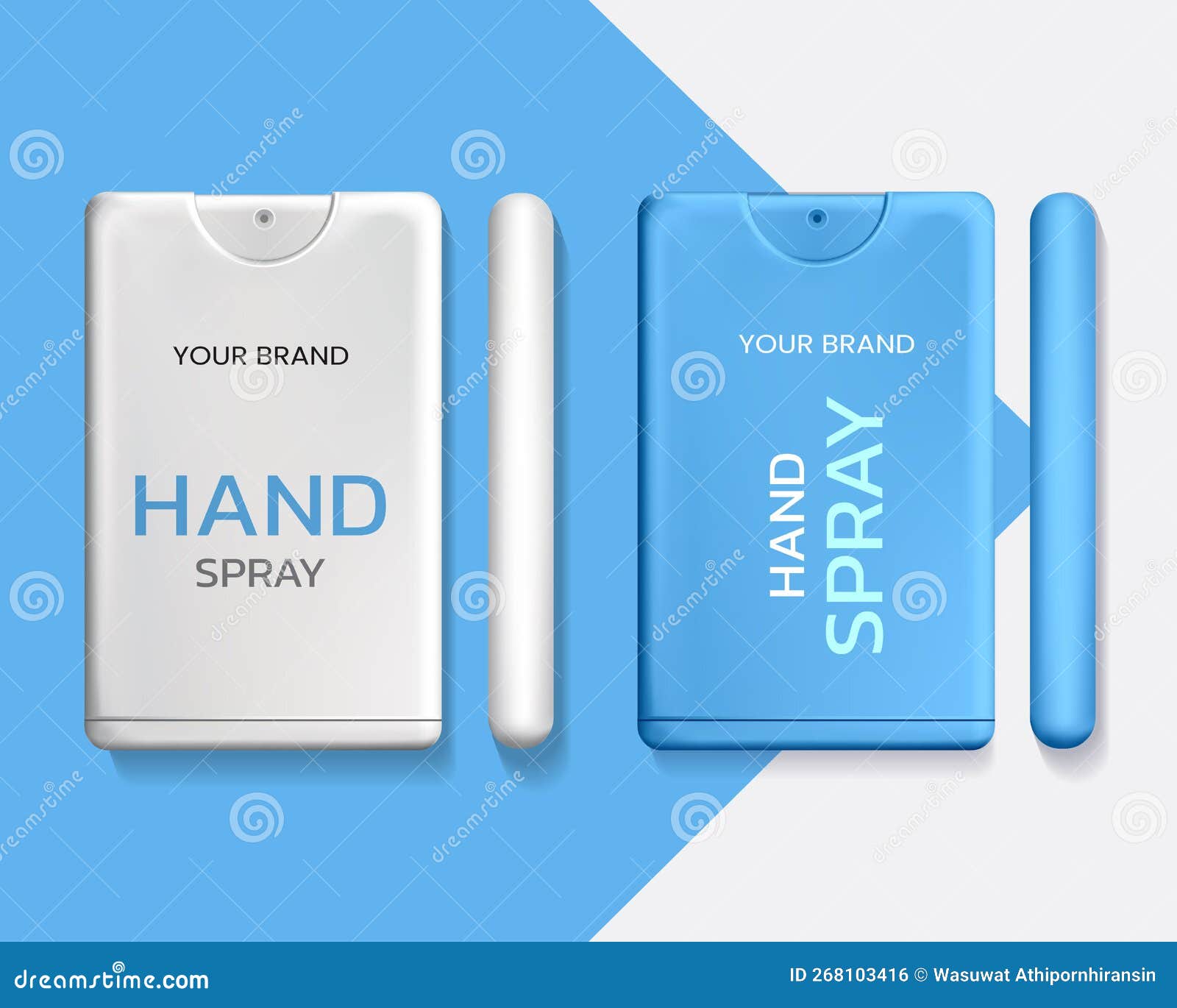 Hand And Spray Vector | CartoonDealer.com #11258408