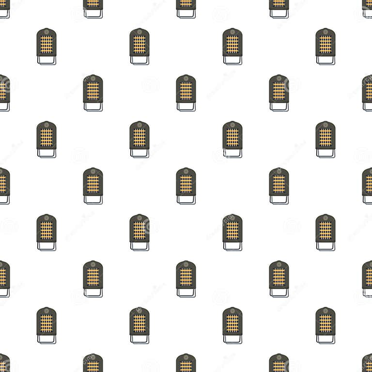 Portable Heater Pattern Seamless Vector Stock Vector - Illustration of ...