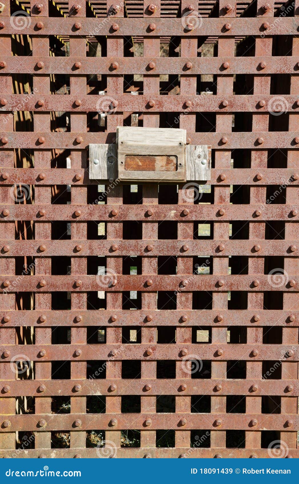 Portable Jail cell stock image. Image of detail, transport - 18091439