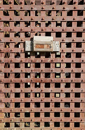 Portable Jail cell stock image. Image of detail, transport - 18091439