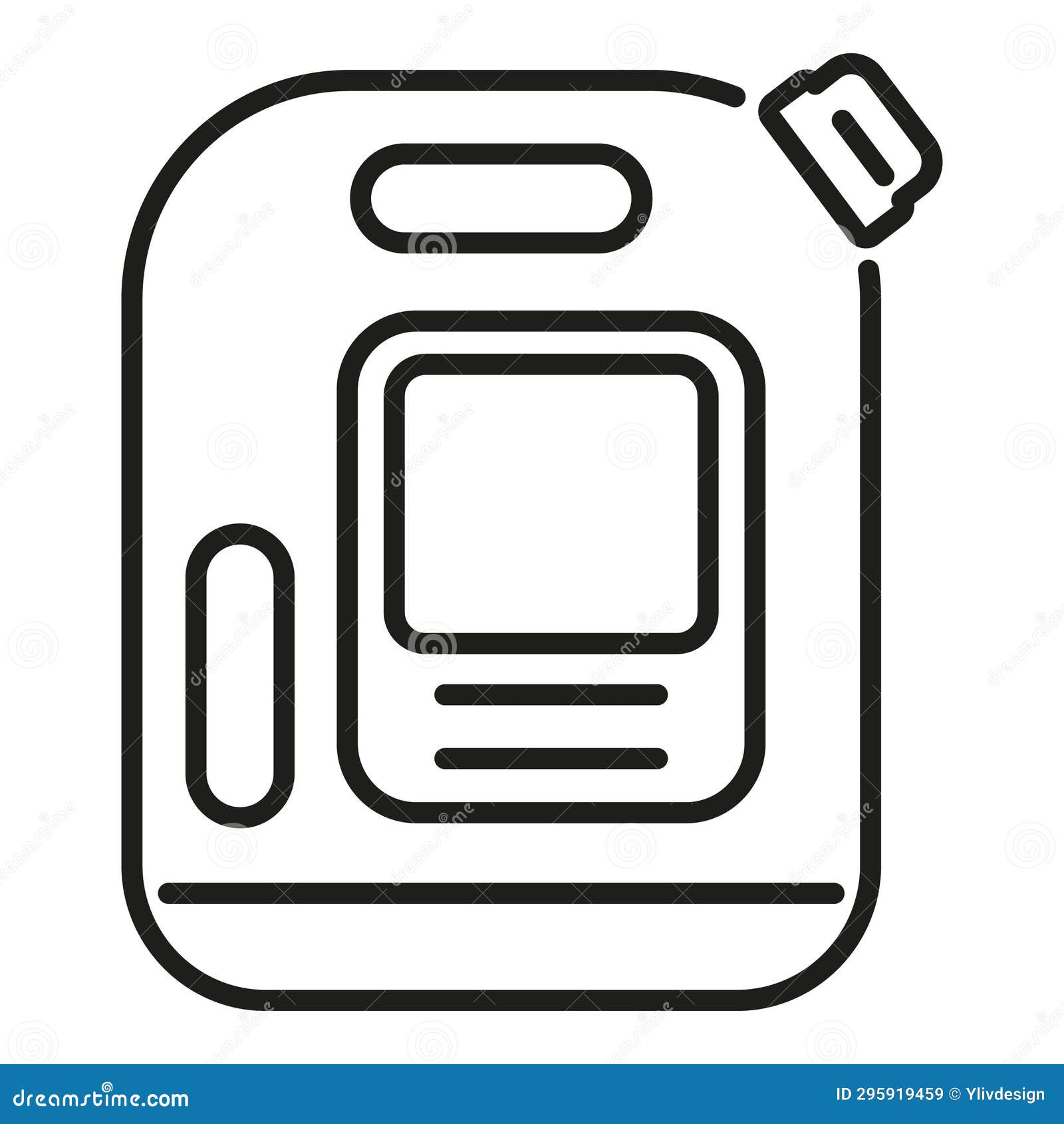 Portable Kerosene Canister Icon Outline Vector. Chemical Heating Tank ... Portable Kerosene Canister Icon Outline Vector. Chemical Heating Tank ...