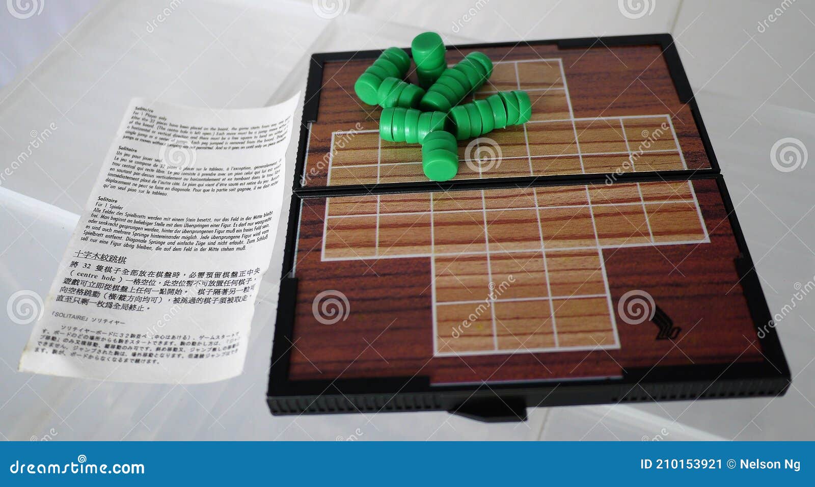 Portable Mini Board Game for Children Stock Image - Image of ...