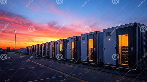 Portable Mobile Data Center Featuring Compact Servers it Infrastructure ...