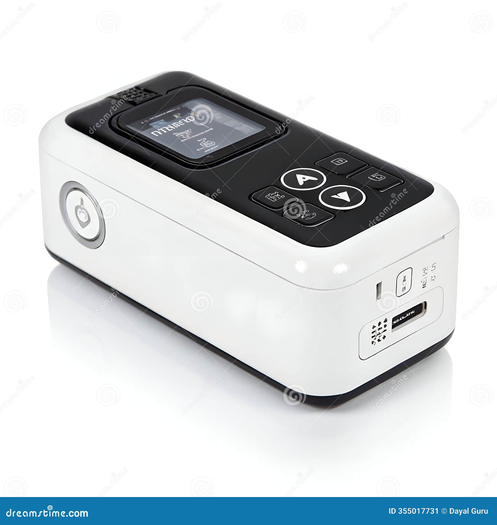 Portable Negative Pressure Device Isolated on White Background Stock ...