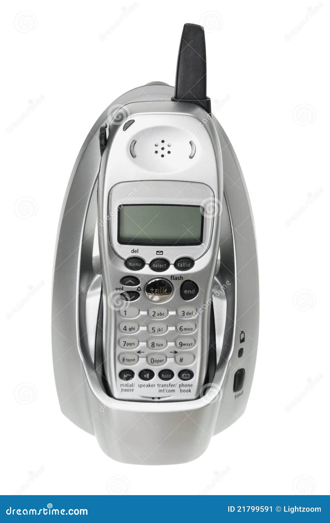 Portable Phone stock image. Image of receiver, studio - 21799591