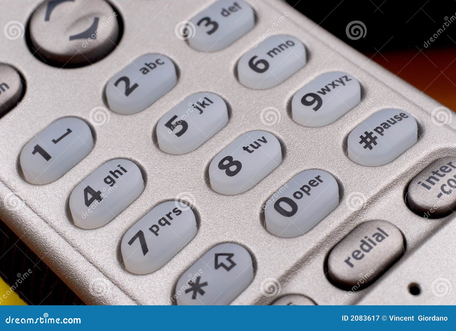 Portable Phone Key-pad Detail Stock Image - Image of internet, send ...