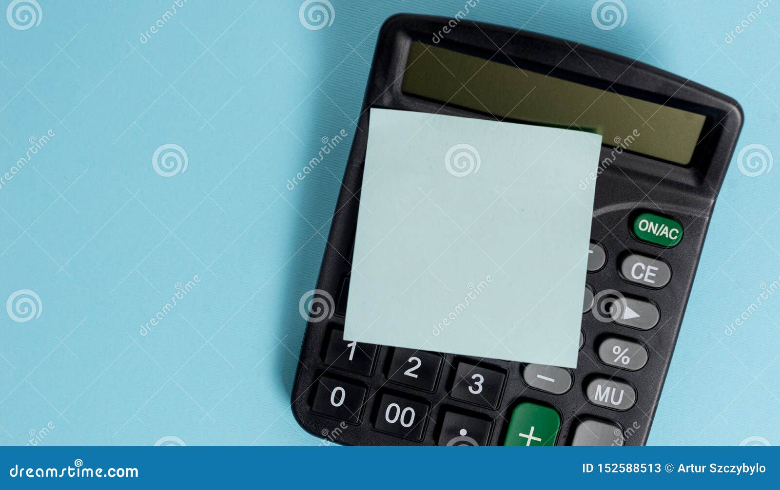 Portable Plastic Electronic Calculator Device Accounting Blank Sticky ...