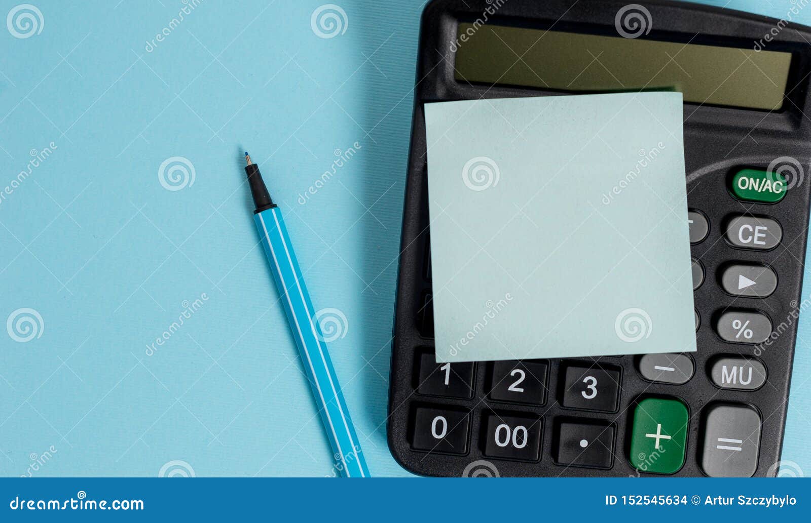 Portable Plastic Electronic Calculator Device Accounting Marker Blank ...