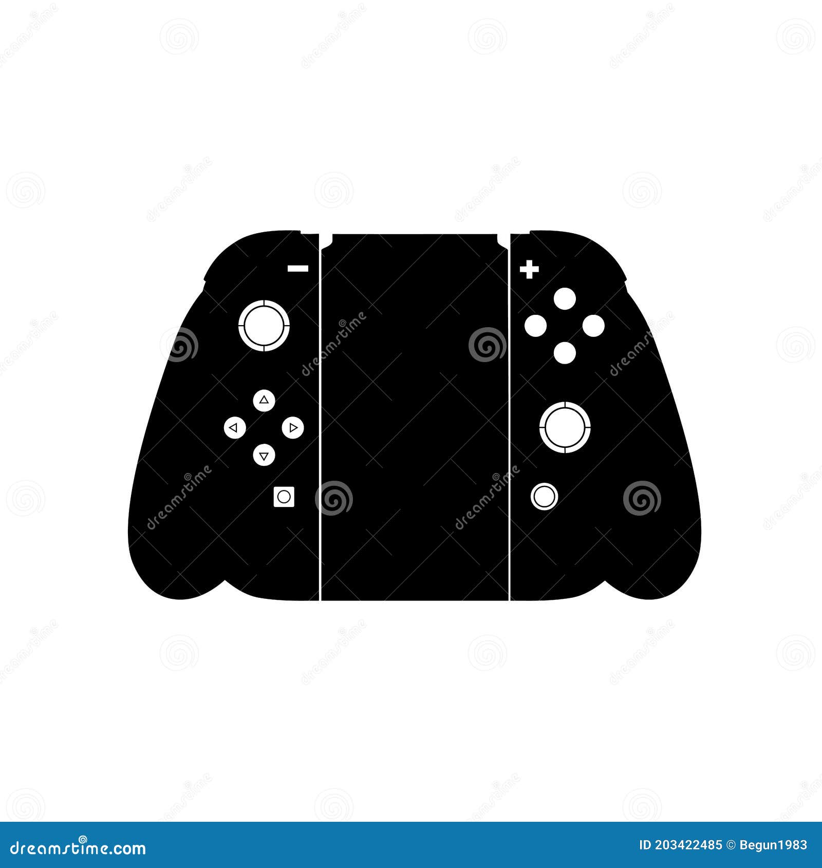 Portable Pocket Console Logo in Vector.Modern Game Console Vector ...