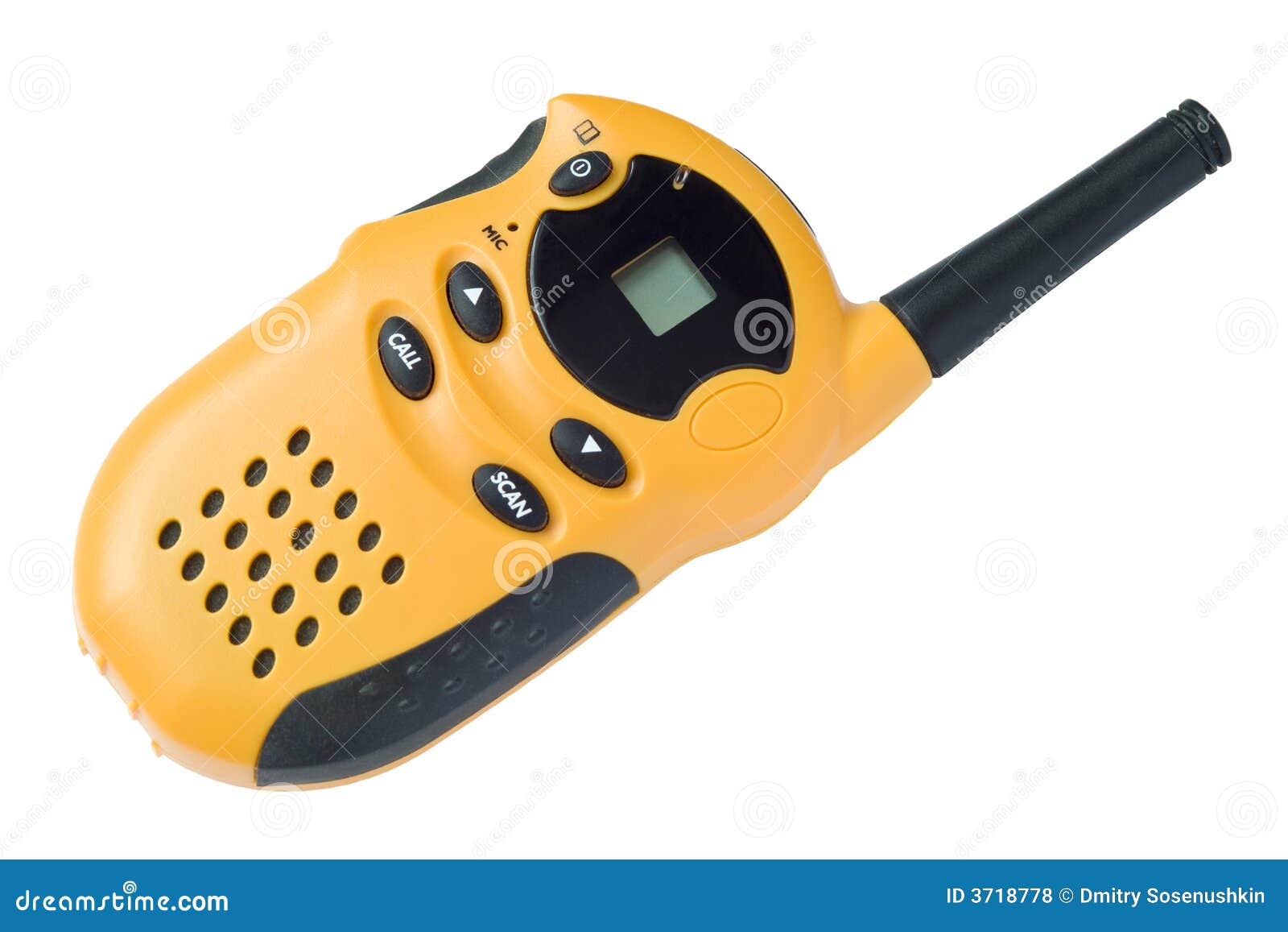Portable radio set stock photo. Image of handie, contact - 3718778
