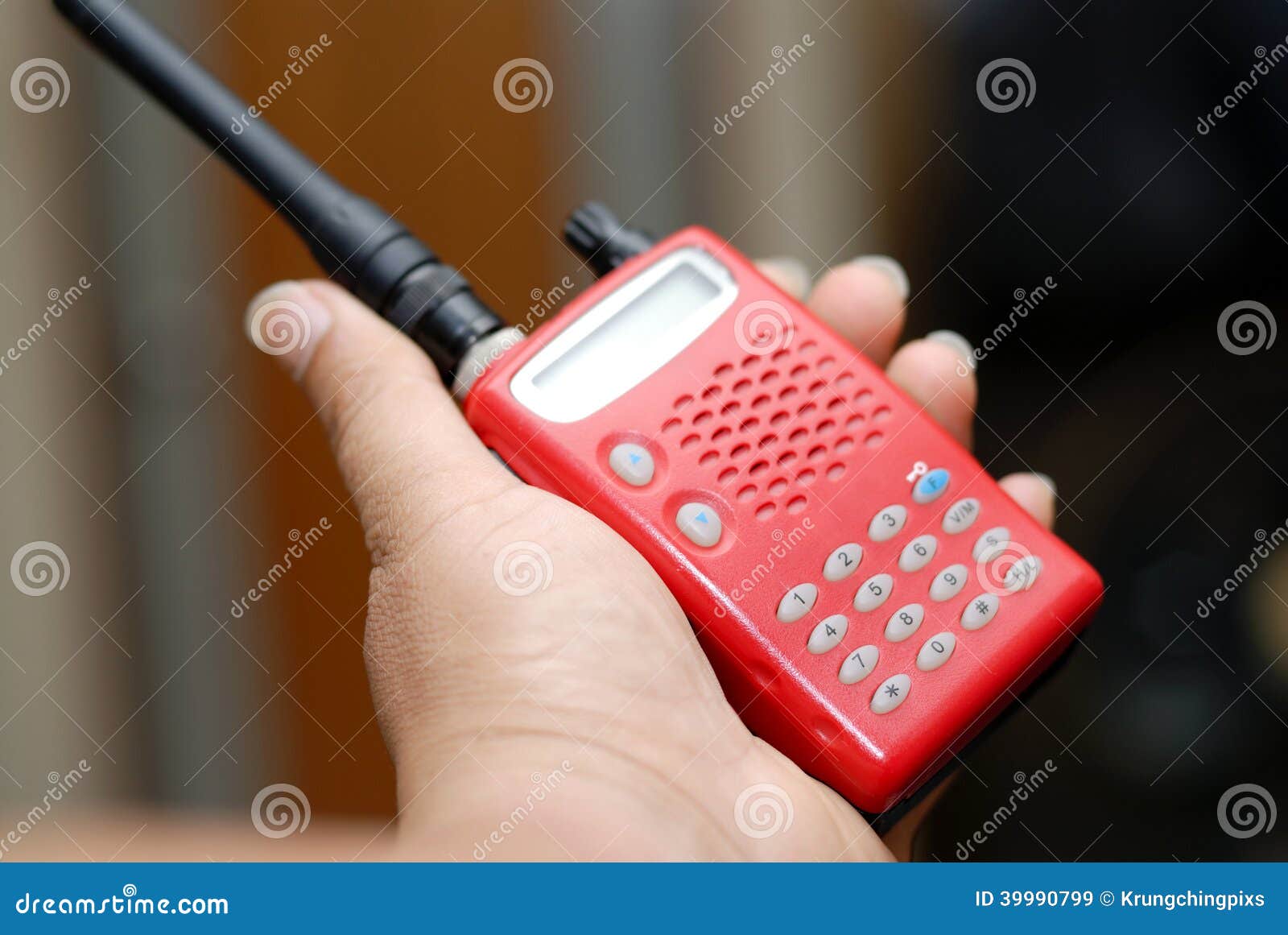 Portable radio transceiver stock image. Image of organized - 39990799