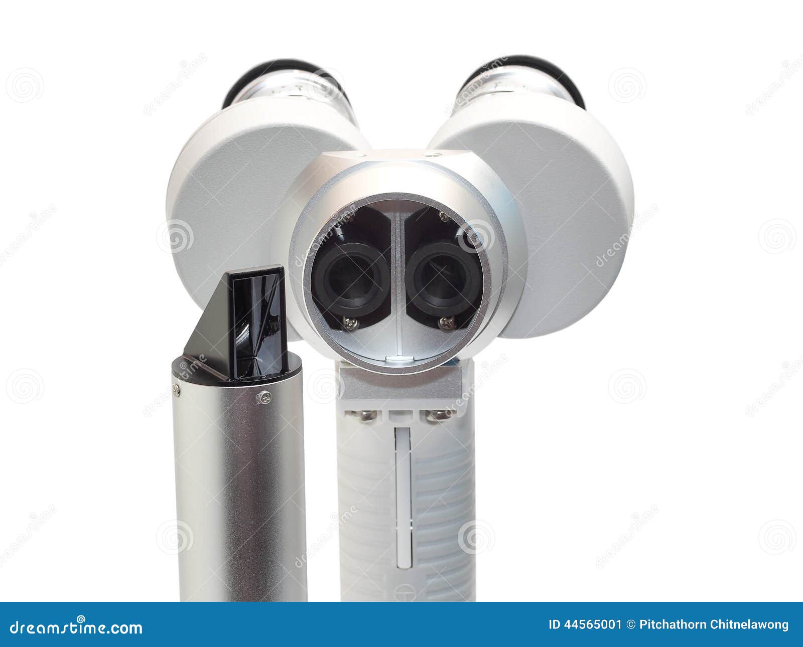 Portable Slit Lamp Isolation on White Stock Image - Image of lamp ...