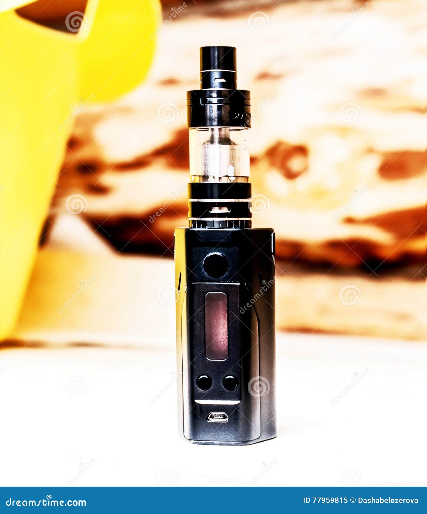 Portable smoking vaporizer stock image. Image of vapor - 77959815