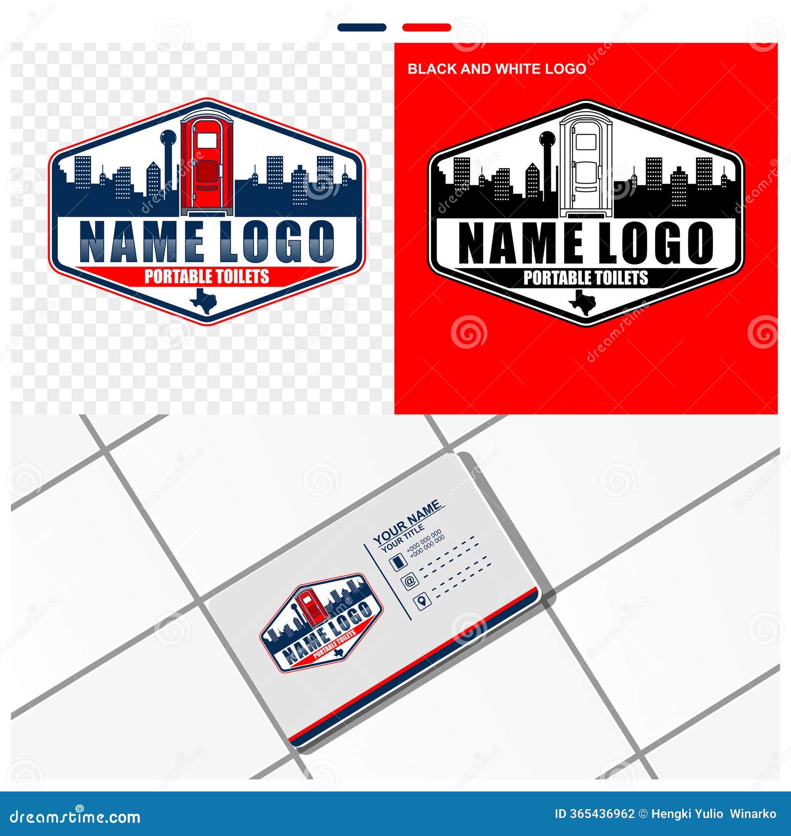 Portable Toilet For Illustration Or Logo. Toilet Vector Logo. Portable ...