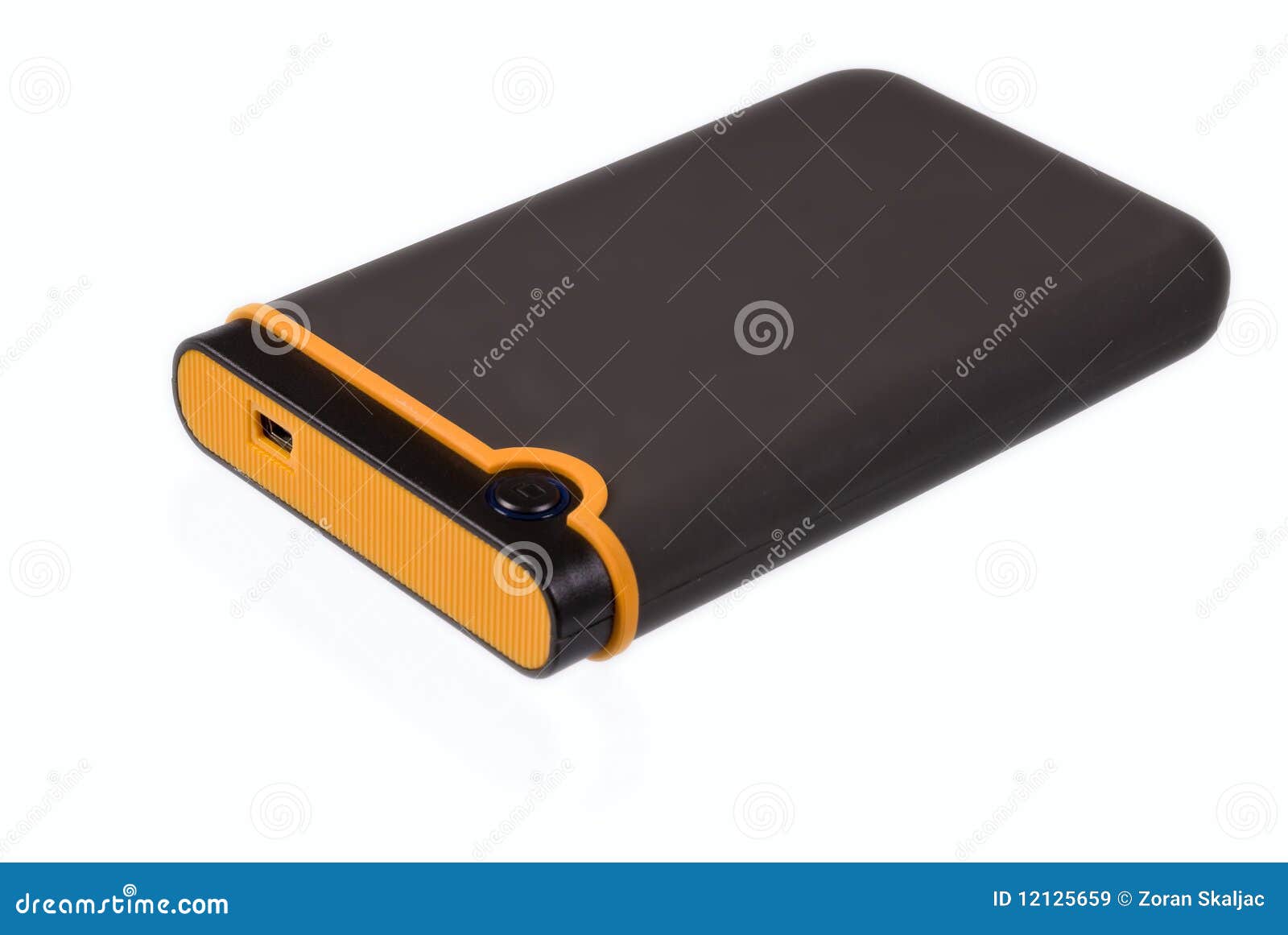 Portable usb disc stock image. Image of electronic, drive - 12125659