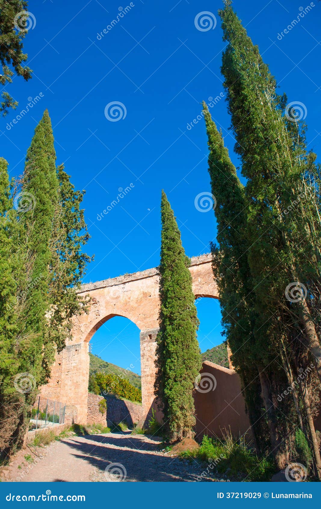 Portaceli Porta Coeli Monastery in Valencia at Calderona Stock Image ...