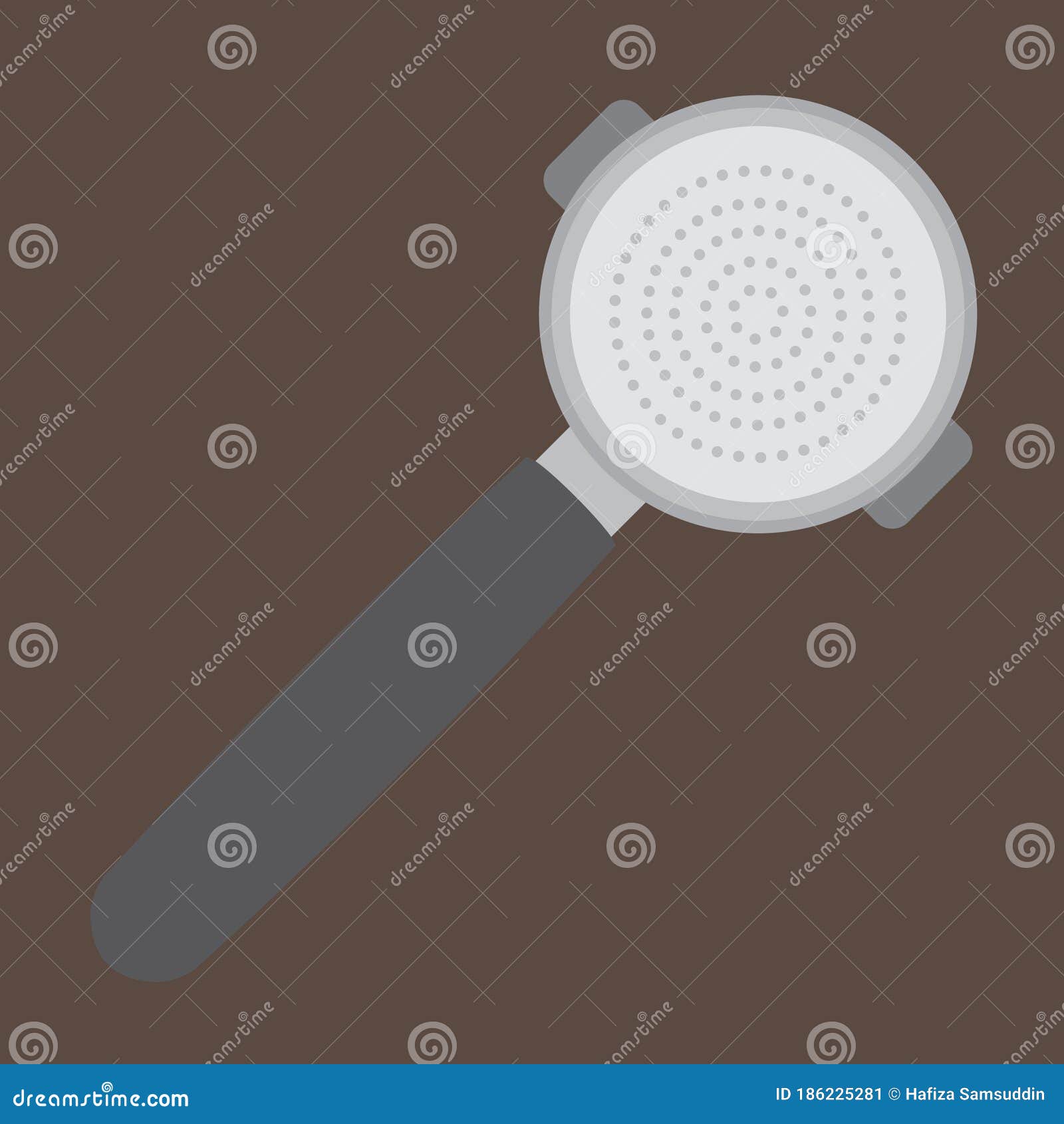 Portafilter. Vector Illustration Decorative Design Stock Vector ...