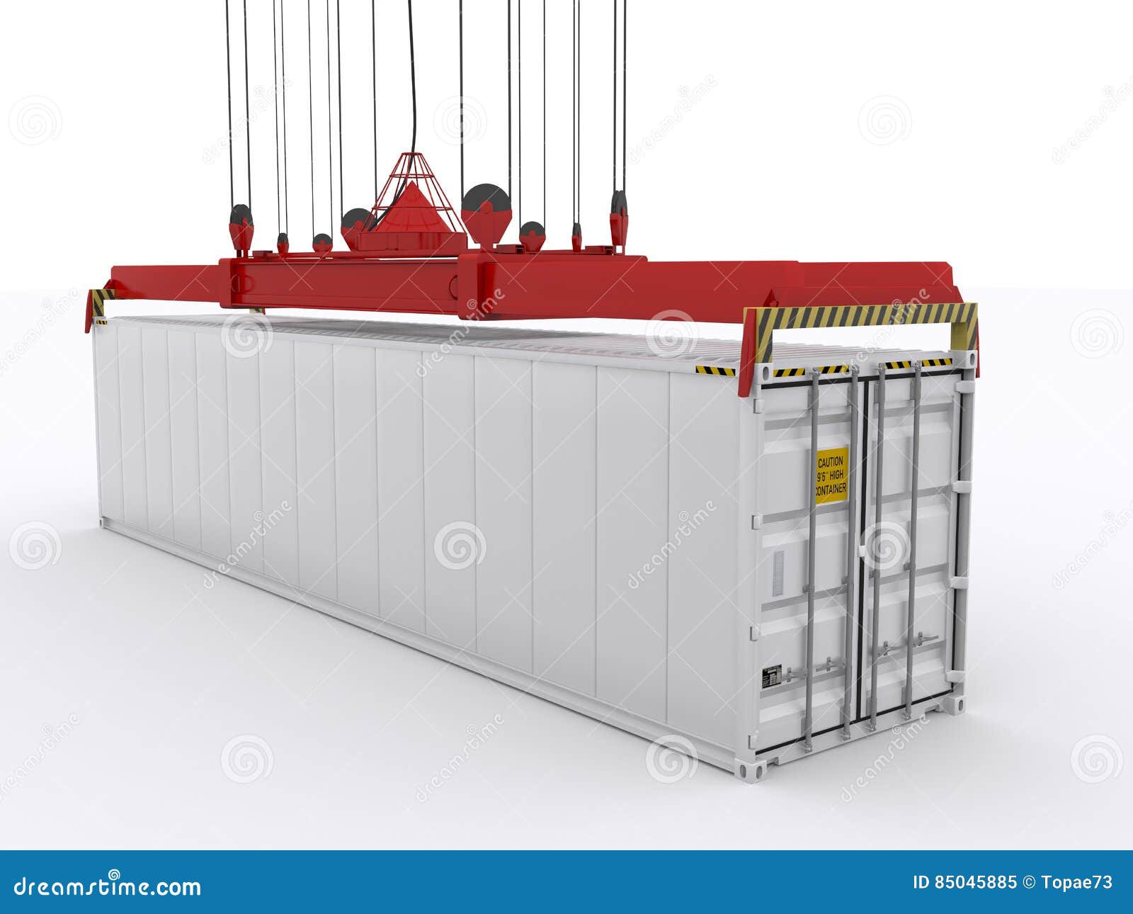 Portal Crane Load Container Stock Photo | CartoonDealer.com #85074714