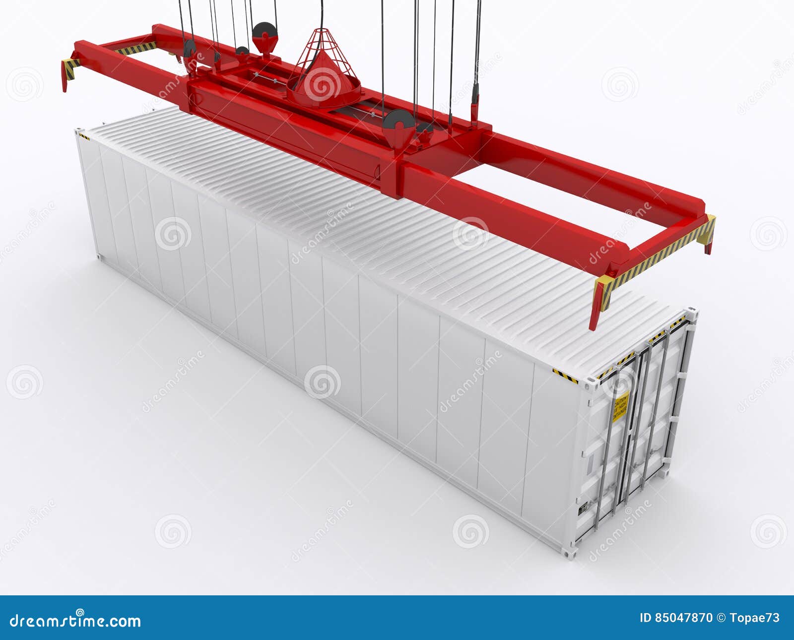 Portal Crane Load Container Stock Photography | CartoonDealer.com #85052264