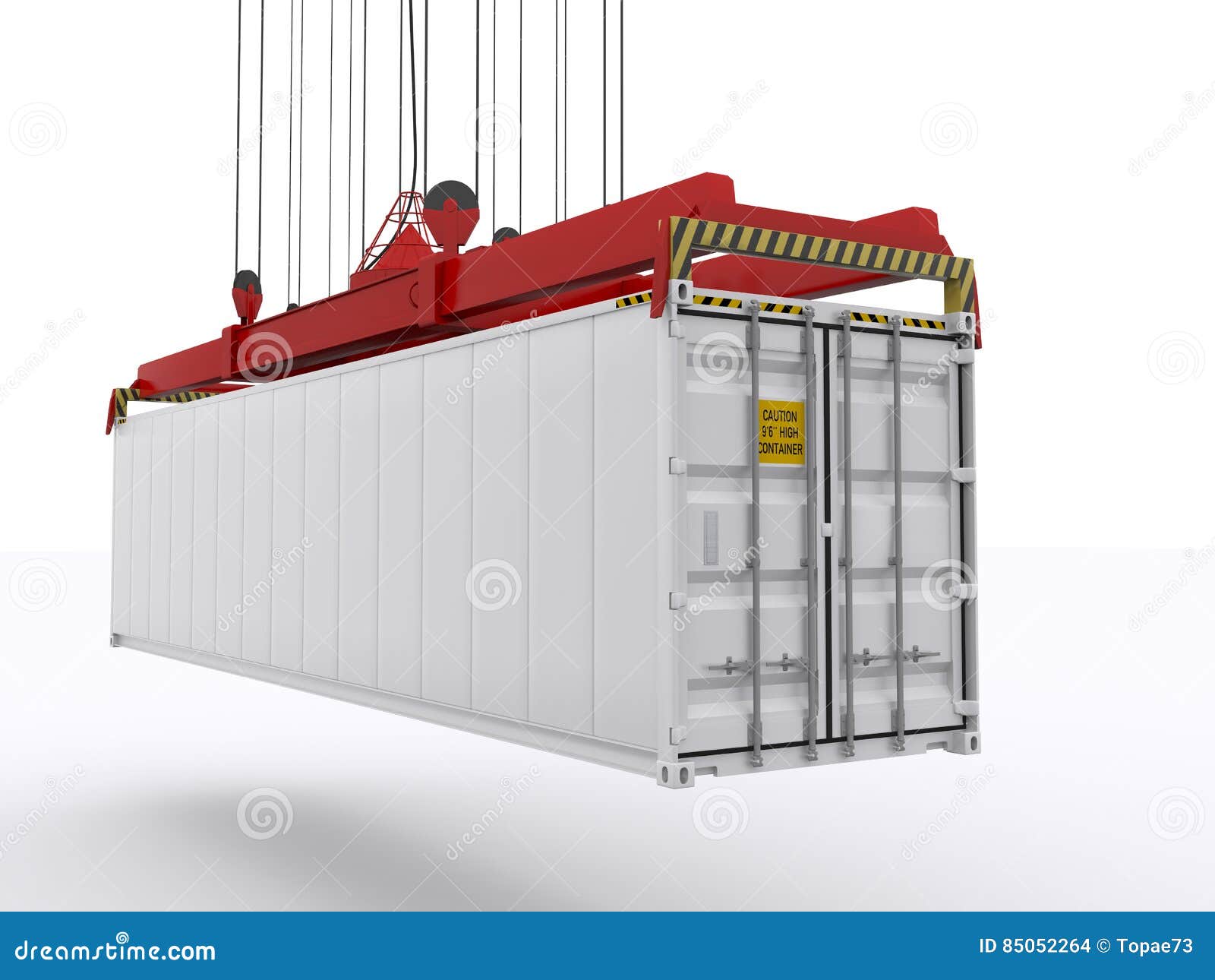 Portal Crane Load Container Stock Photo | CartoonDealer.com #85074714