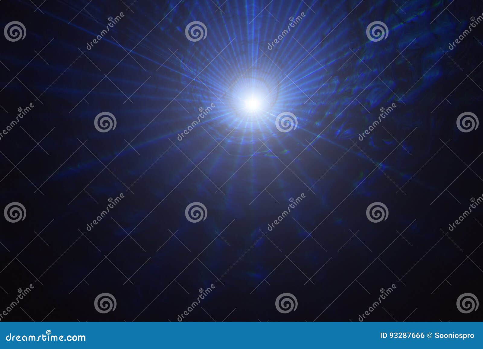 Portal Del Laser Con Una Luz Central Foto de archivo - Imagen de ...