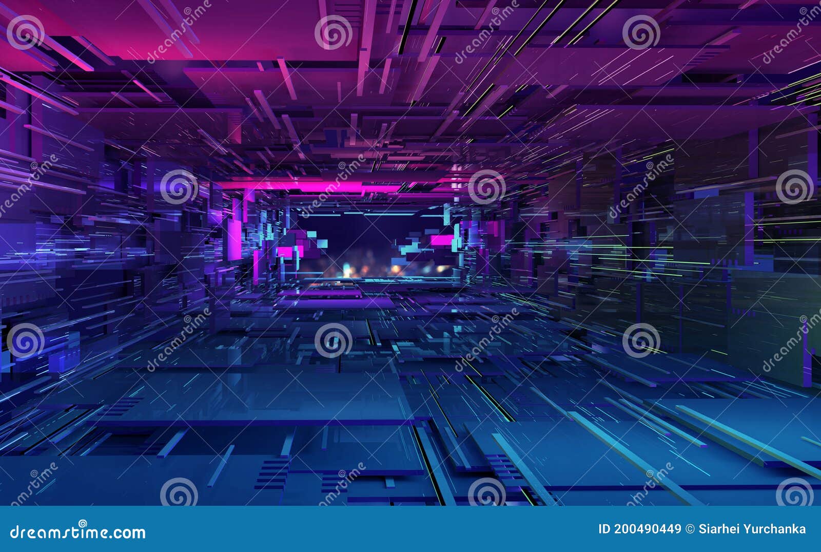 Portal, Gates, Rectangular Shapes, Suprematism Stock Illustration ...