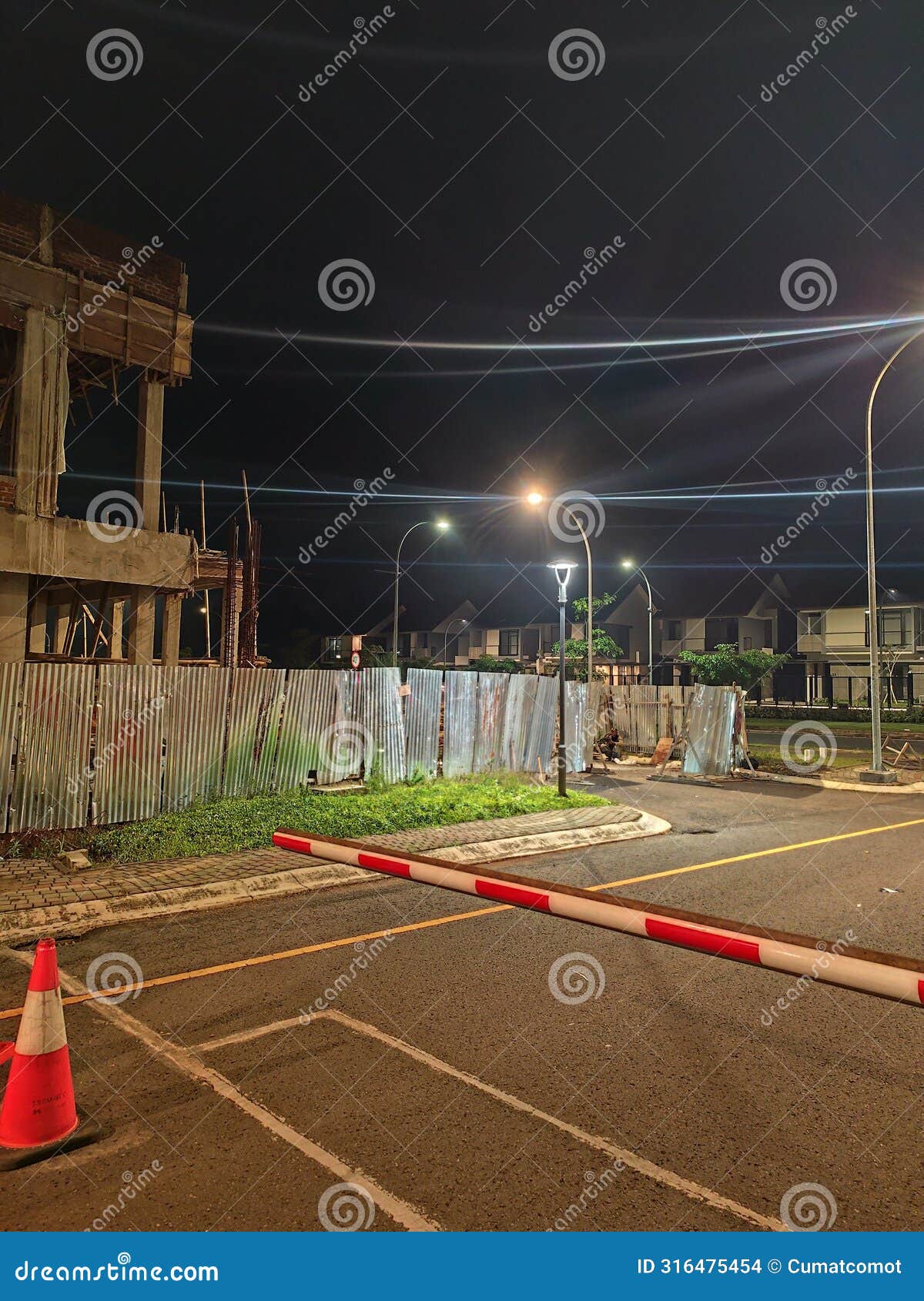 The Portal is Open at Night Stock Photo - Image of magical, gate: 316475454