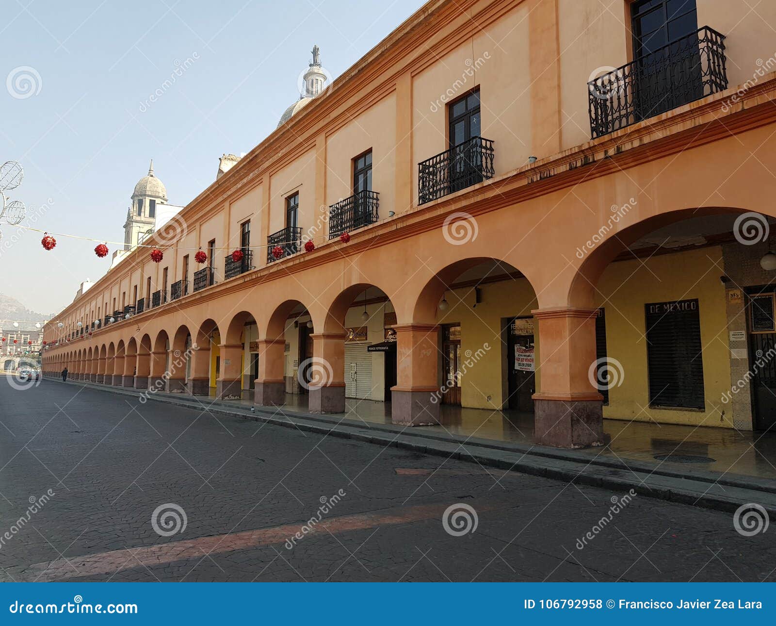 Portals in the Centre of the City of Toluca, Mexico Editorial Stock ...