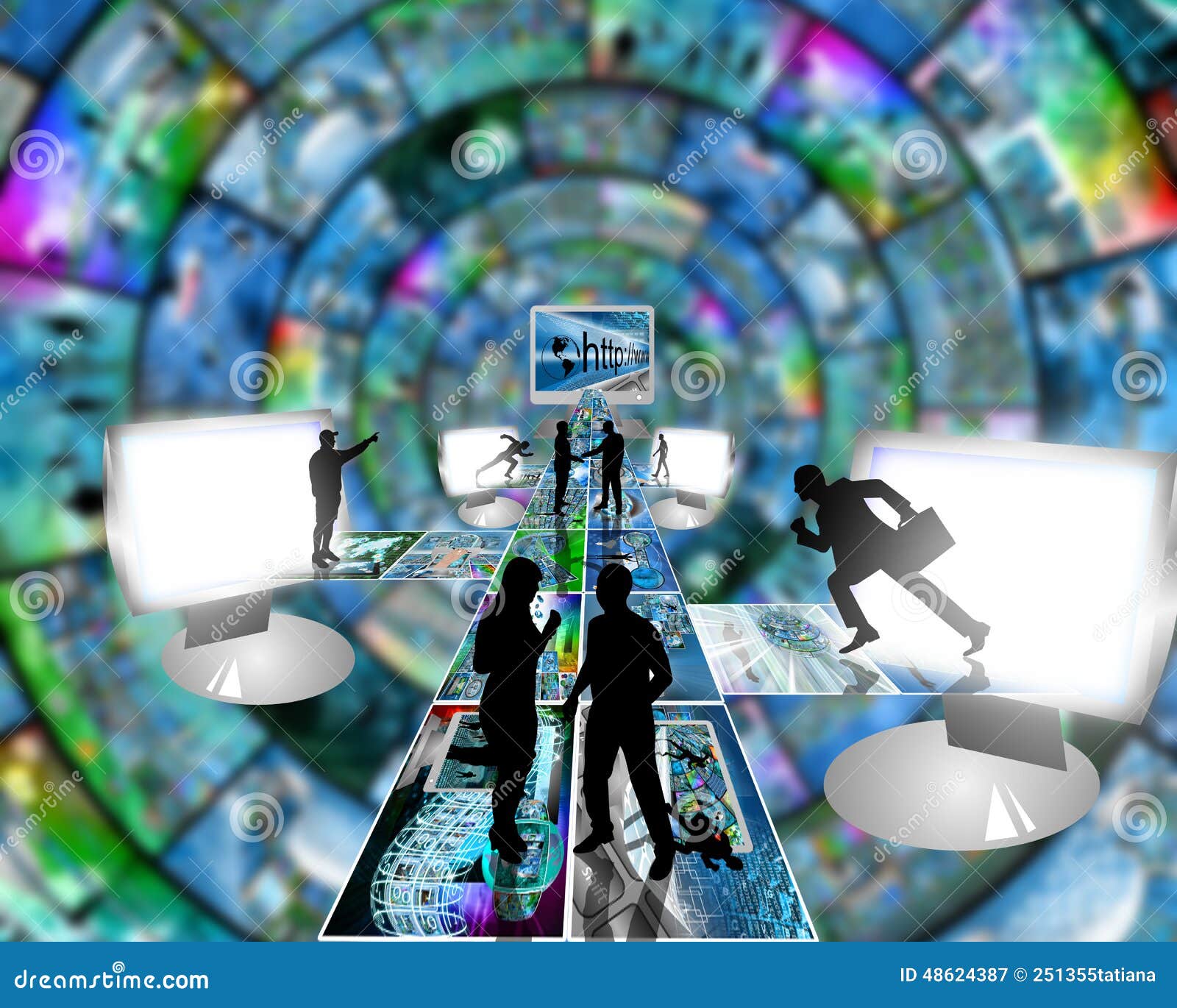 Portals stock image. Image of connection, email, digit - 48624387