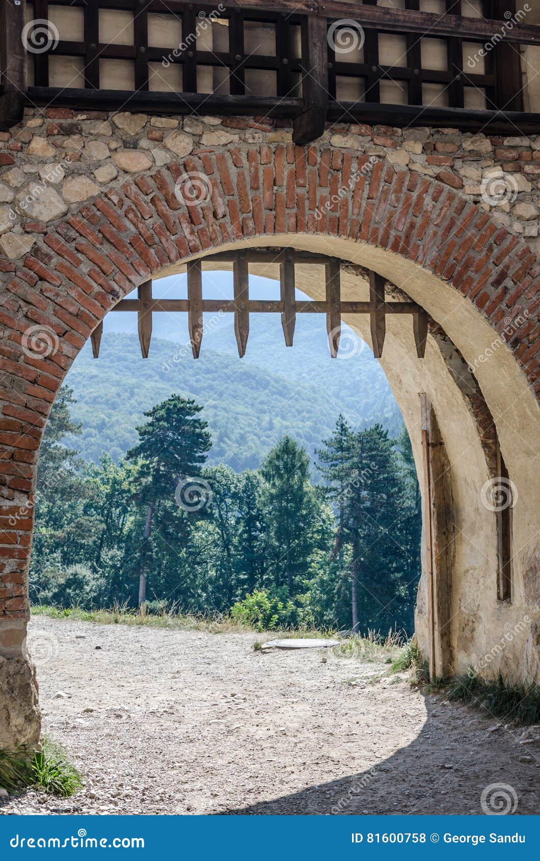 Portcullis gate stock photo. Image of ellements, gate - 81600758