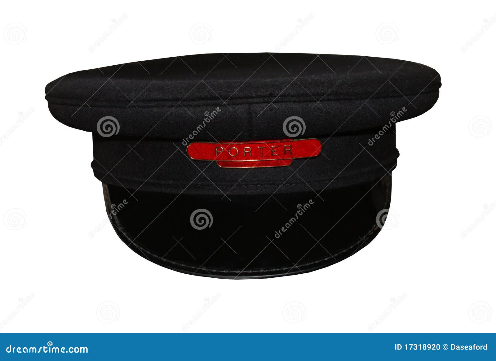Porter Hat stock photo. Image of attire, head, rail, wear - 17318920
