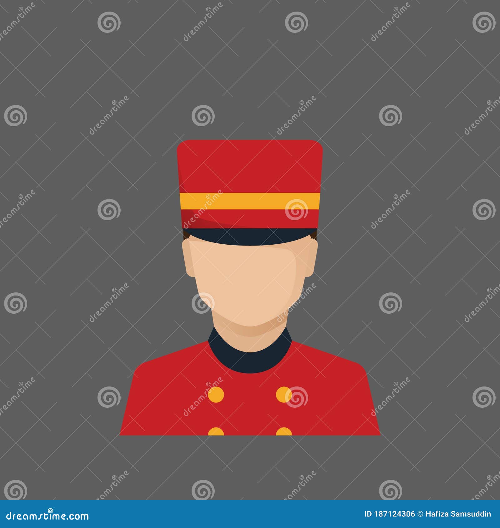 Porter Vector Cartoon Character | CartoonDealer.com #57207099