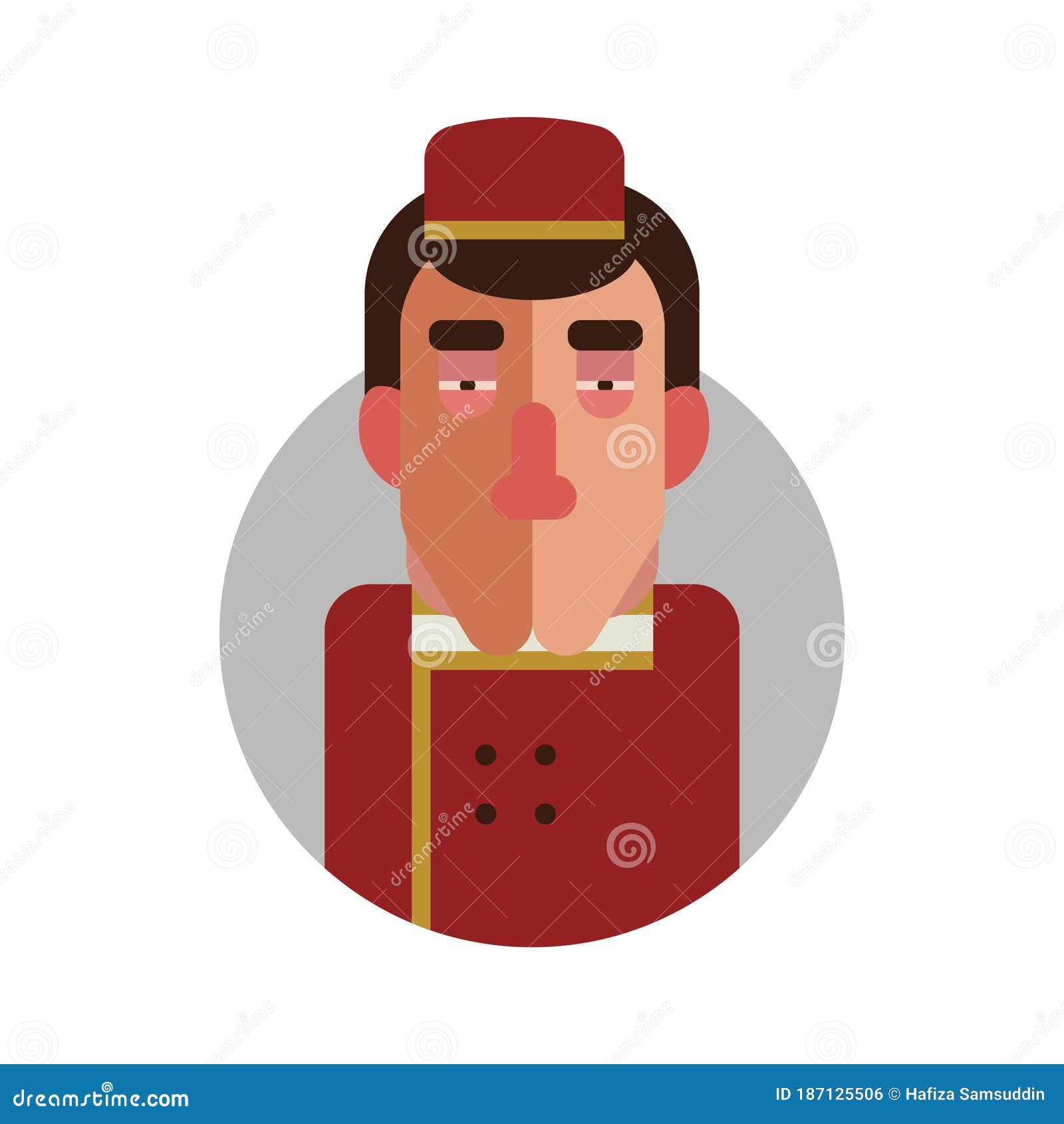 Porter Vector Cartoon Character | CartoonDealer.com #57207099