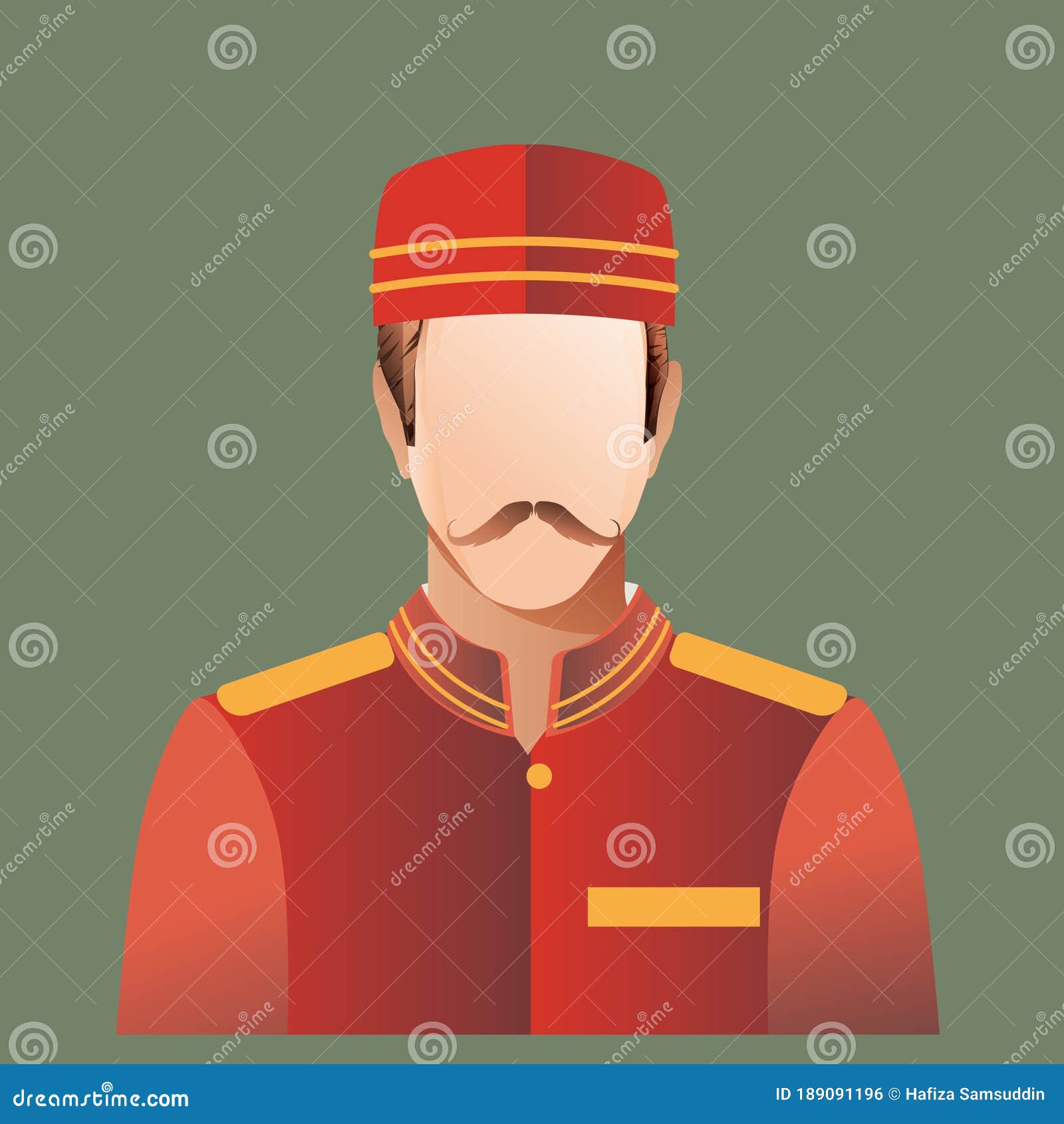 Porter Vector Cartoon Character | CartoonDealer.com #57207099