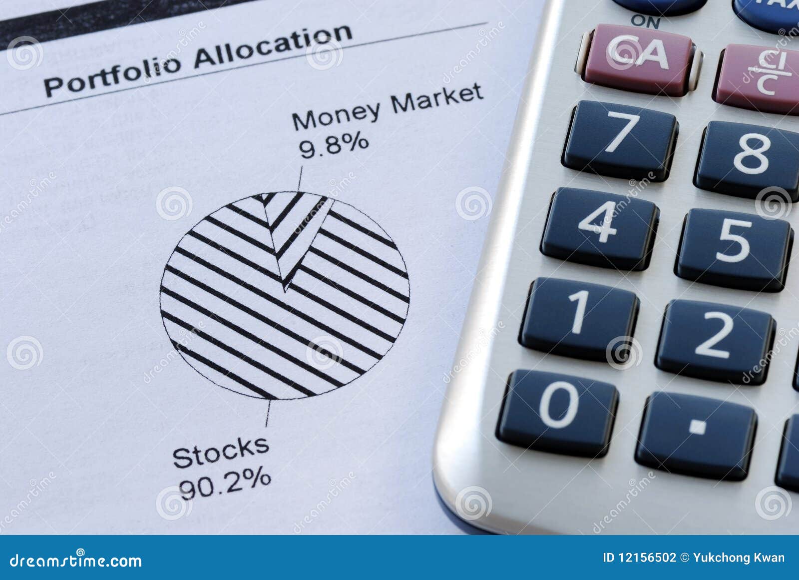 Portfolio Allocation Royalty-Free Stock Image | CartoonDealer.com #12156502