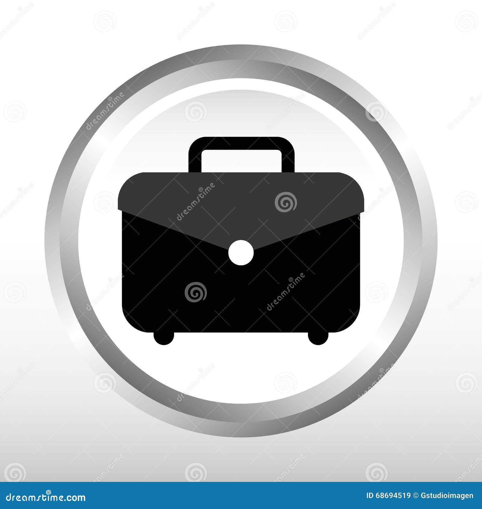 Portfolio icon design stock illustration. Illustration of design - 68694519
