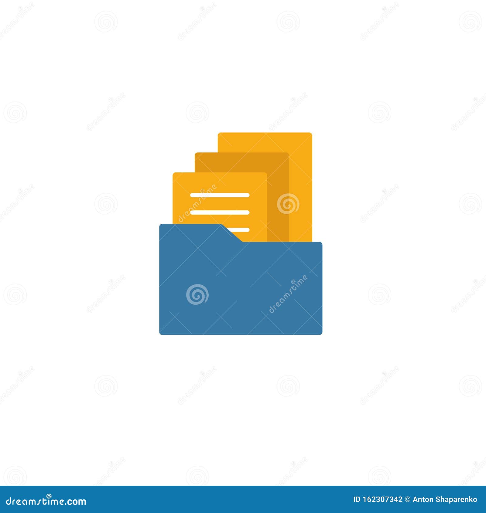 Portfolio Icon. Simple Flat Element from Design Ui and Ux Collection ...